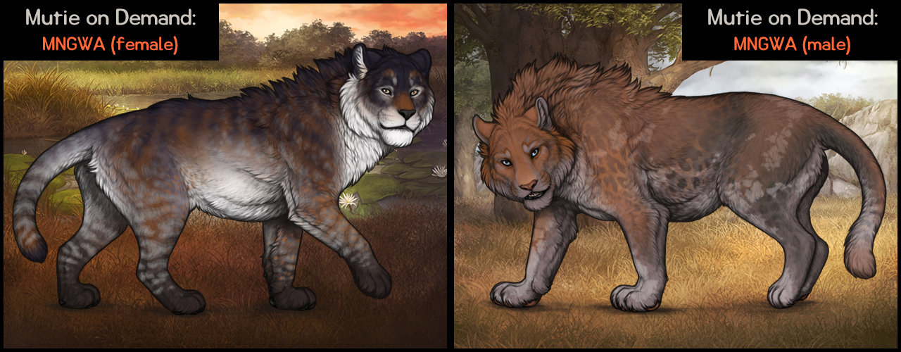 🦁Mngwa BREEDING information🦁 :|: Lioden